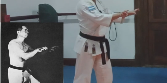 Hirate Kamae dedos blindados – Yoshukai Uechi-Ryu Karate-Do